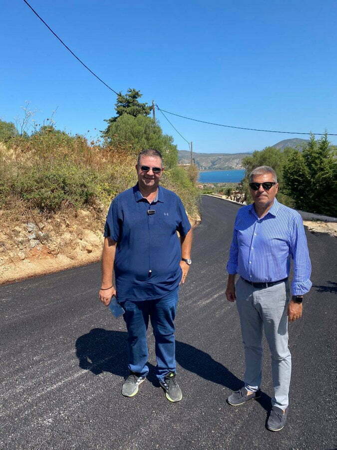 Παναγής Καππάτος- Σε έργα οδοποιίας και ύδρευσης στα Κουβαλάτα με το ...