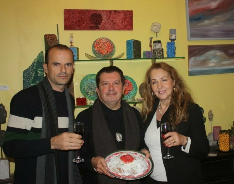 Η εικαστική βασιλόπιτα του 2023 στο Art Studio Est του Κώστα ...
