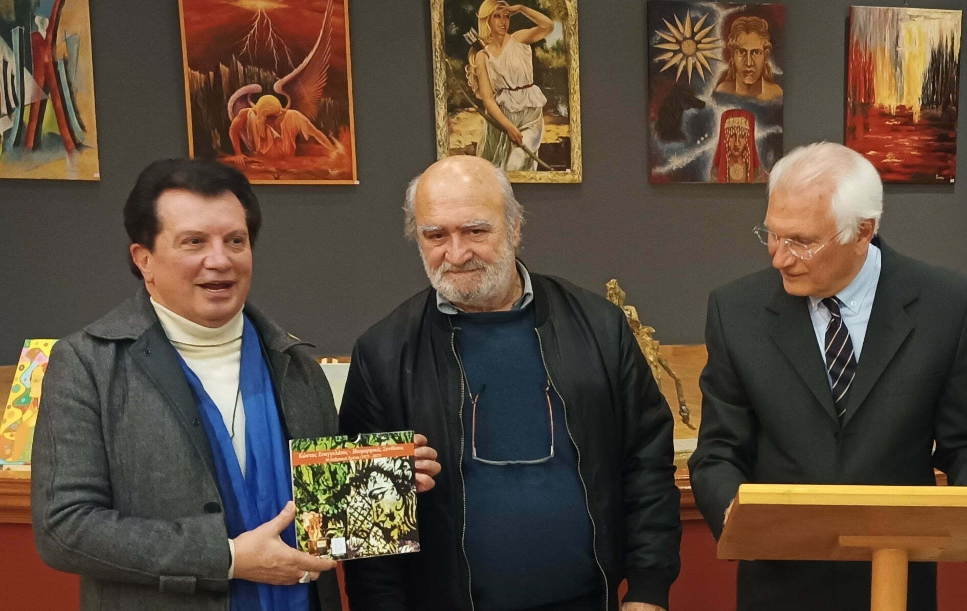 Νέα τιμητική διάκριση στον Κώστα Ευαγγελάτο από την Πανελλήνια Ένωση ...